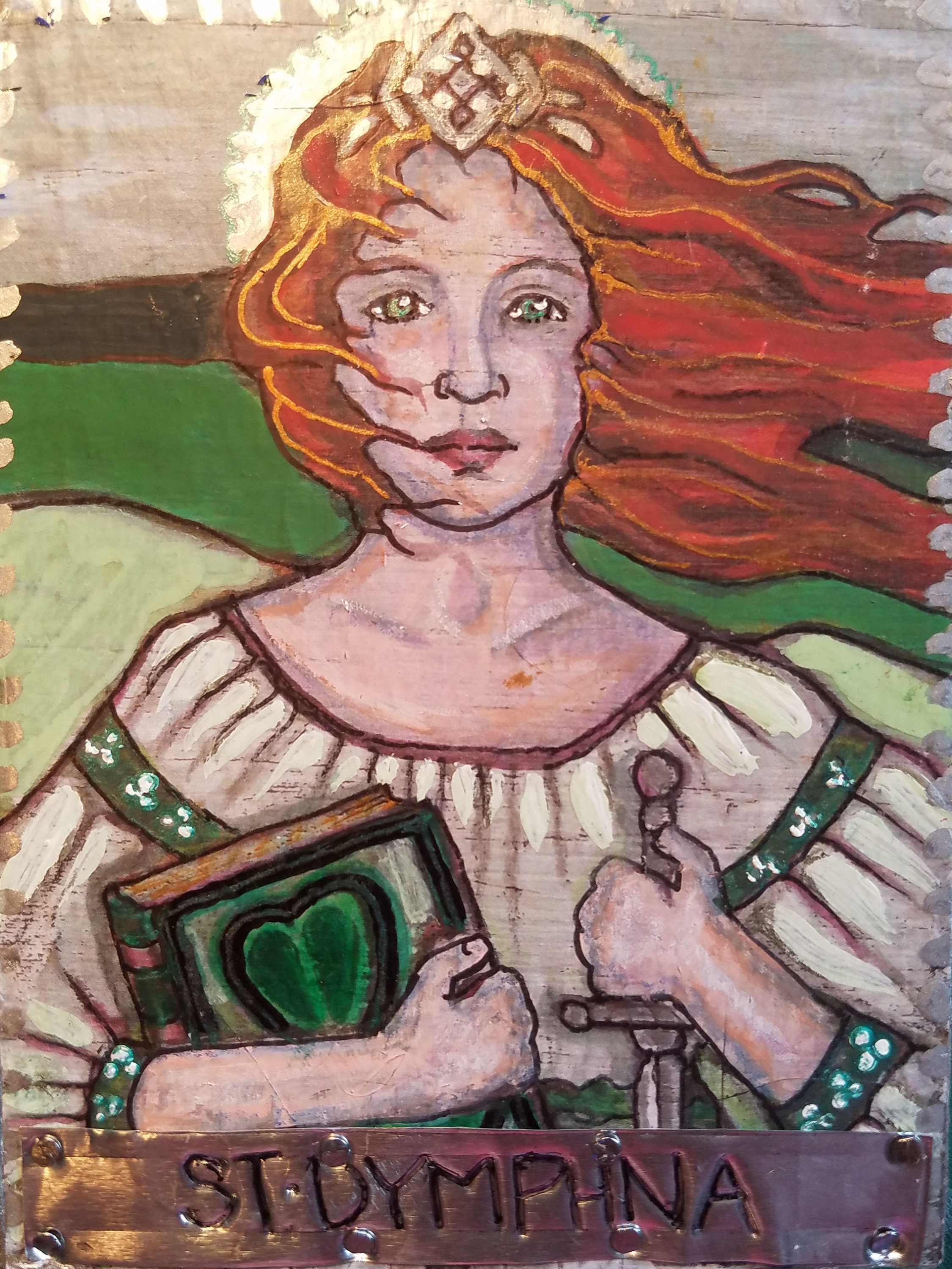 St. Dymphna Icon | Etsy