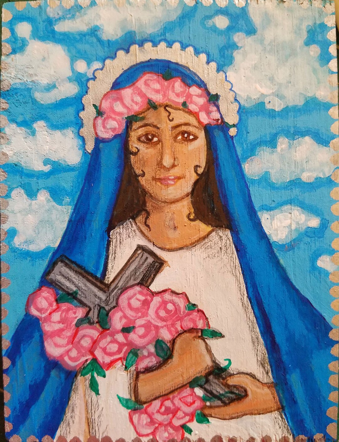 Mary, Mother of God Icon - Etsy