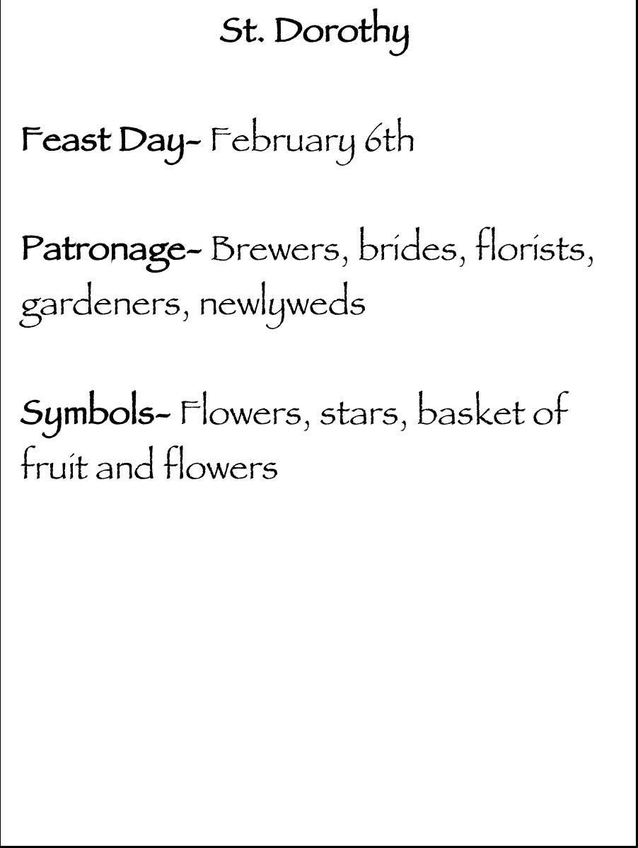 St. Dorothy Icon | Etsy