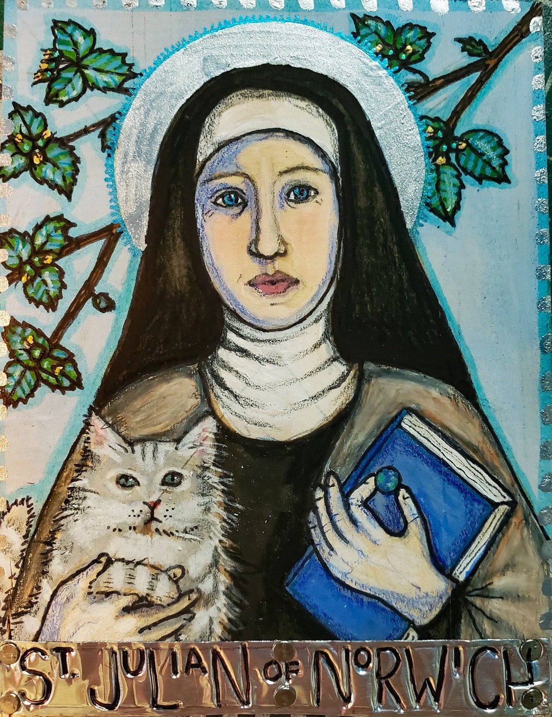 St. Julian of Norwich Icon - Etsy