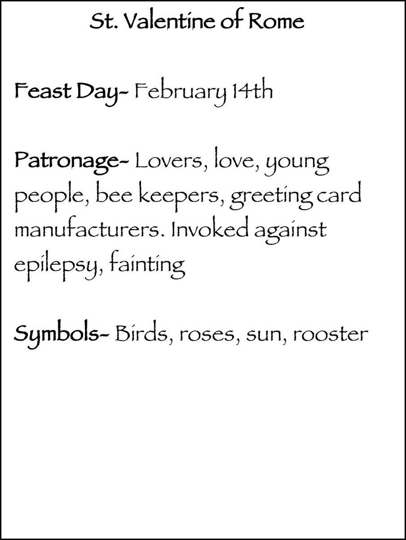 St. Valentine of Rome Icon - Etsy