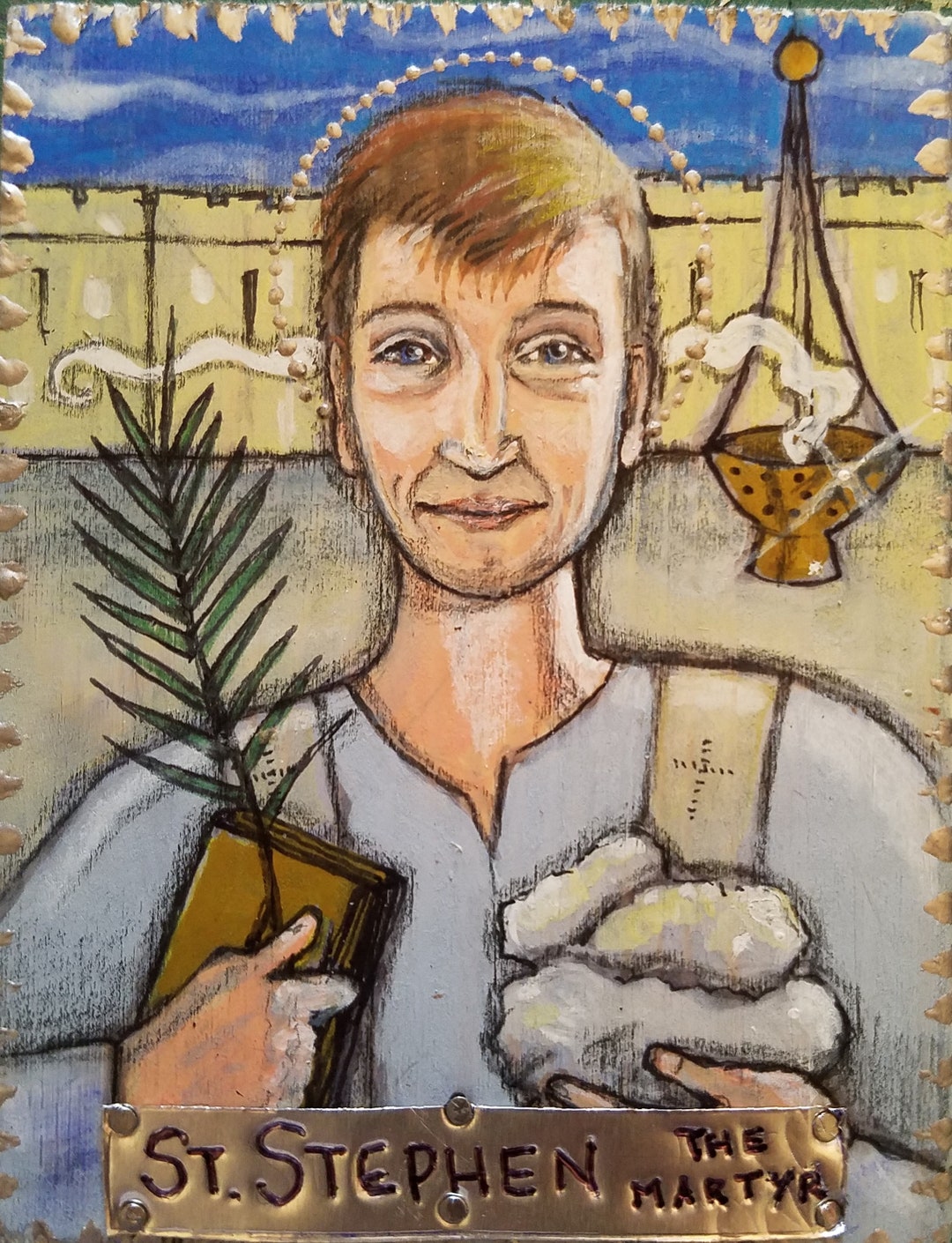 St. Stephen the Martyr - Etsy