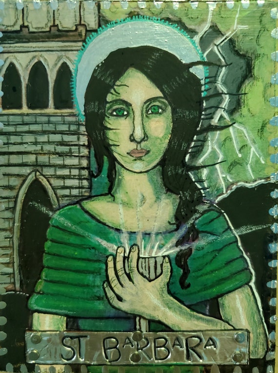 St. Barbara Icon | Etsy