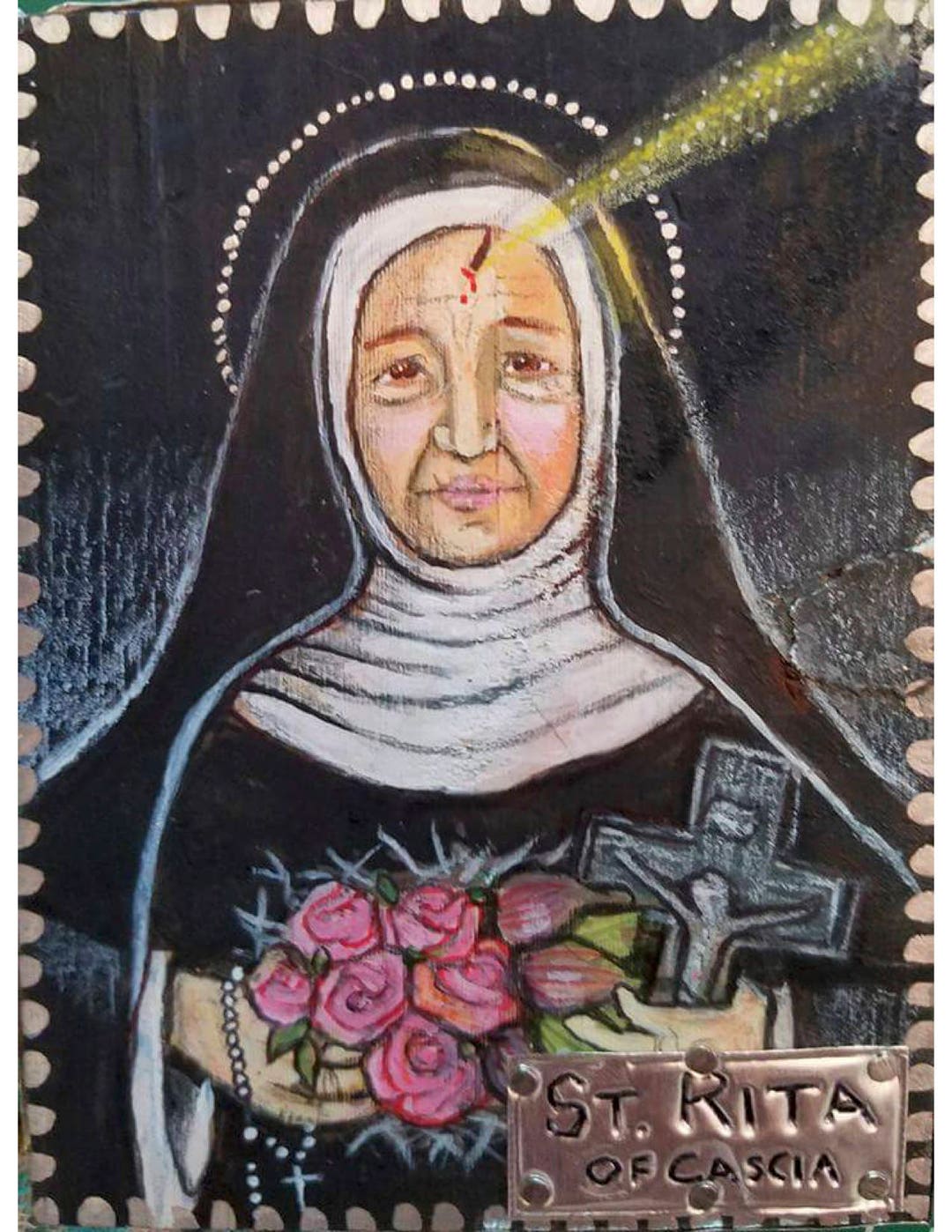 St. Rita of Cascia Icon - Etsy