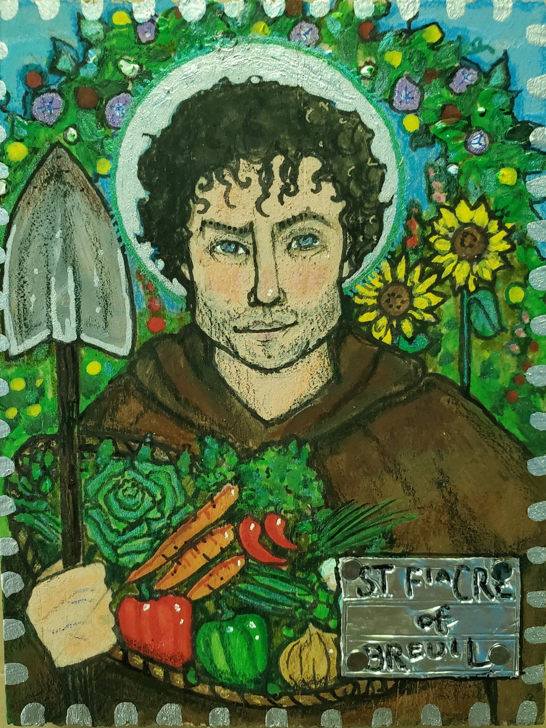 St. Fiacre of Breuil - Etsy