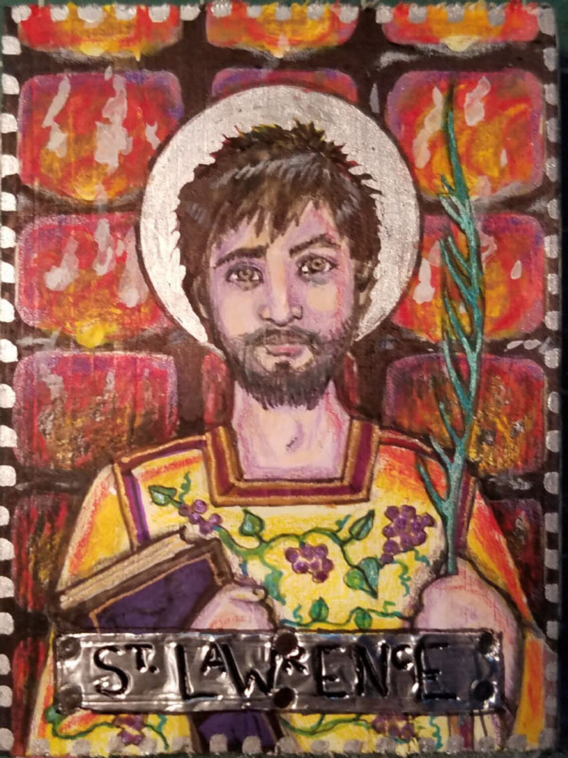 St. Lawrence Icon - Etsy