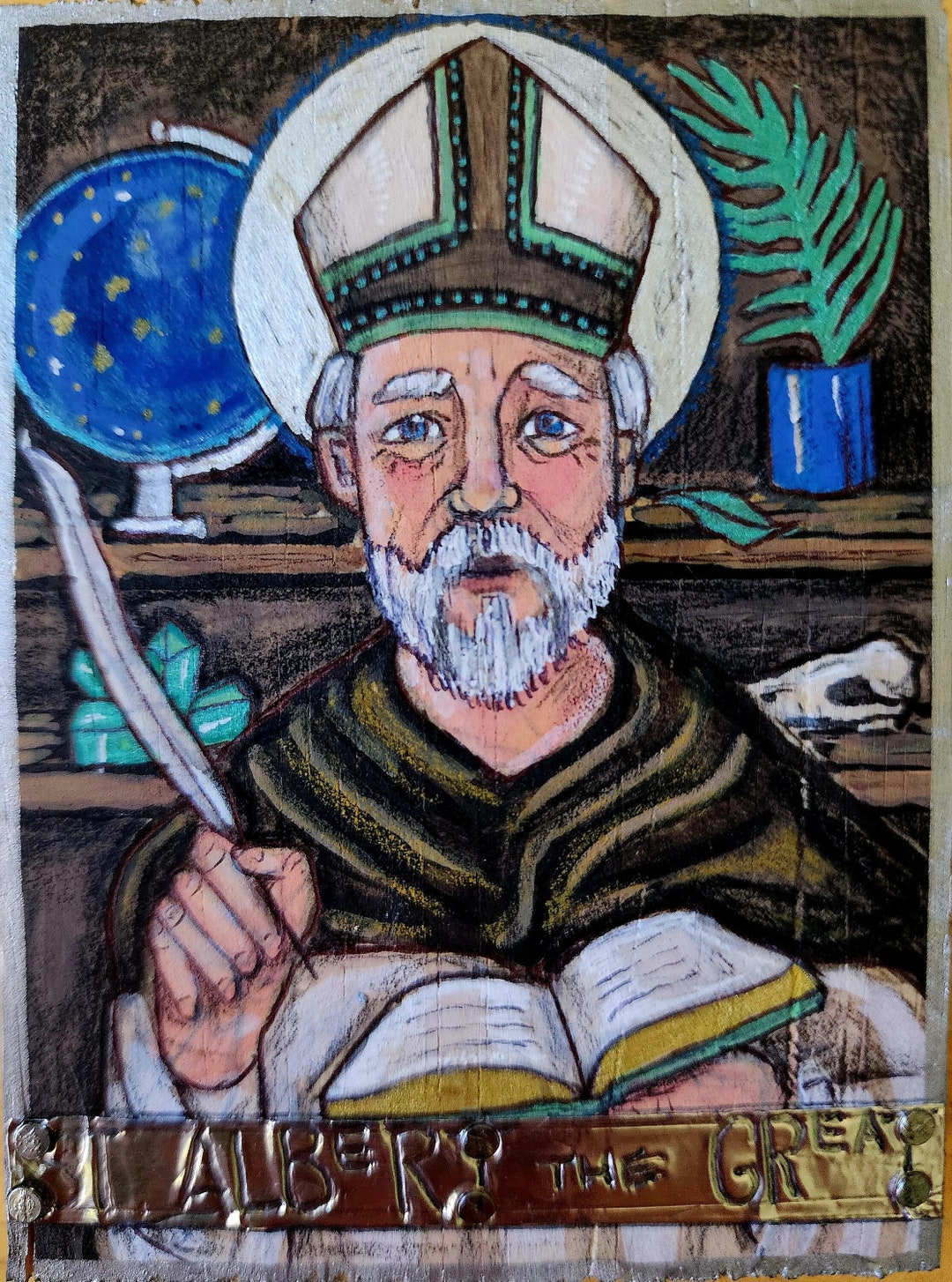 St. Albert the Great Icon - Etsy