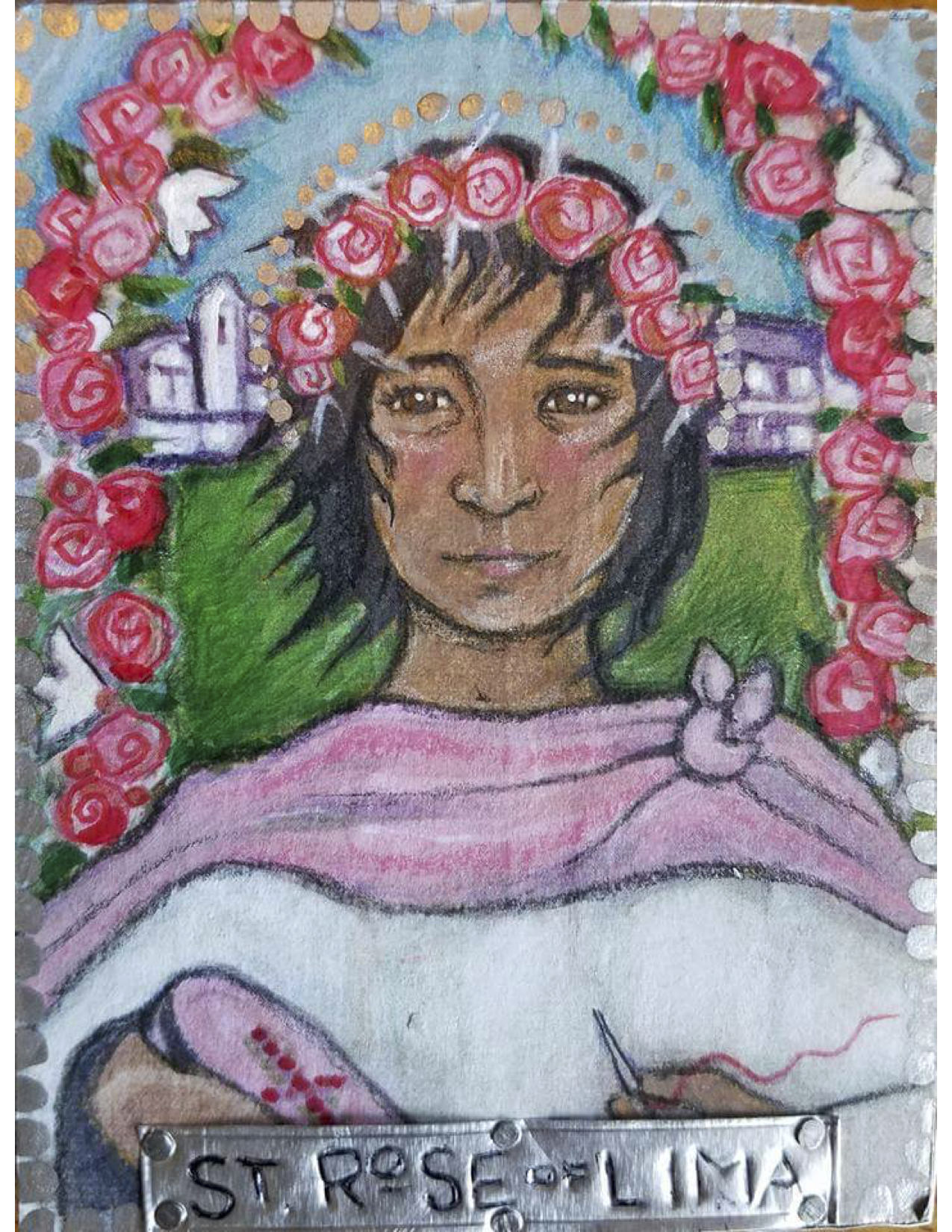 St. Rose of Lima Icon | Etsy