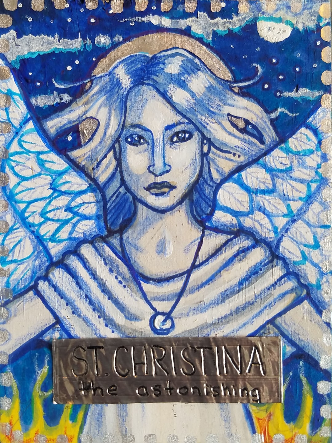 St. Christina the Astonishing Icon - Etsy