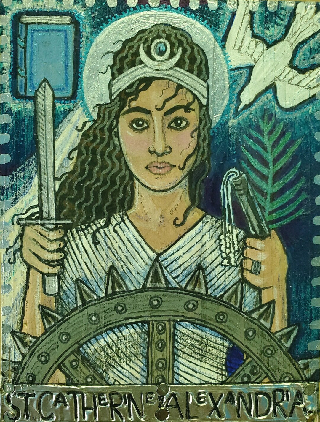 St. Catherine of Alexandria Icon - Etsy