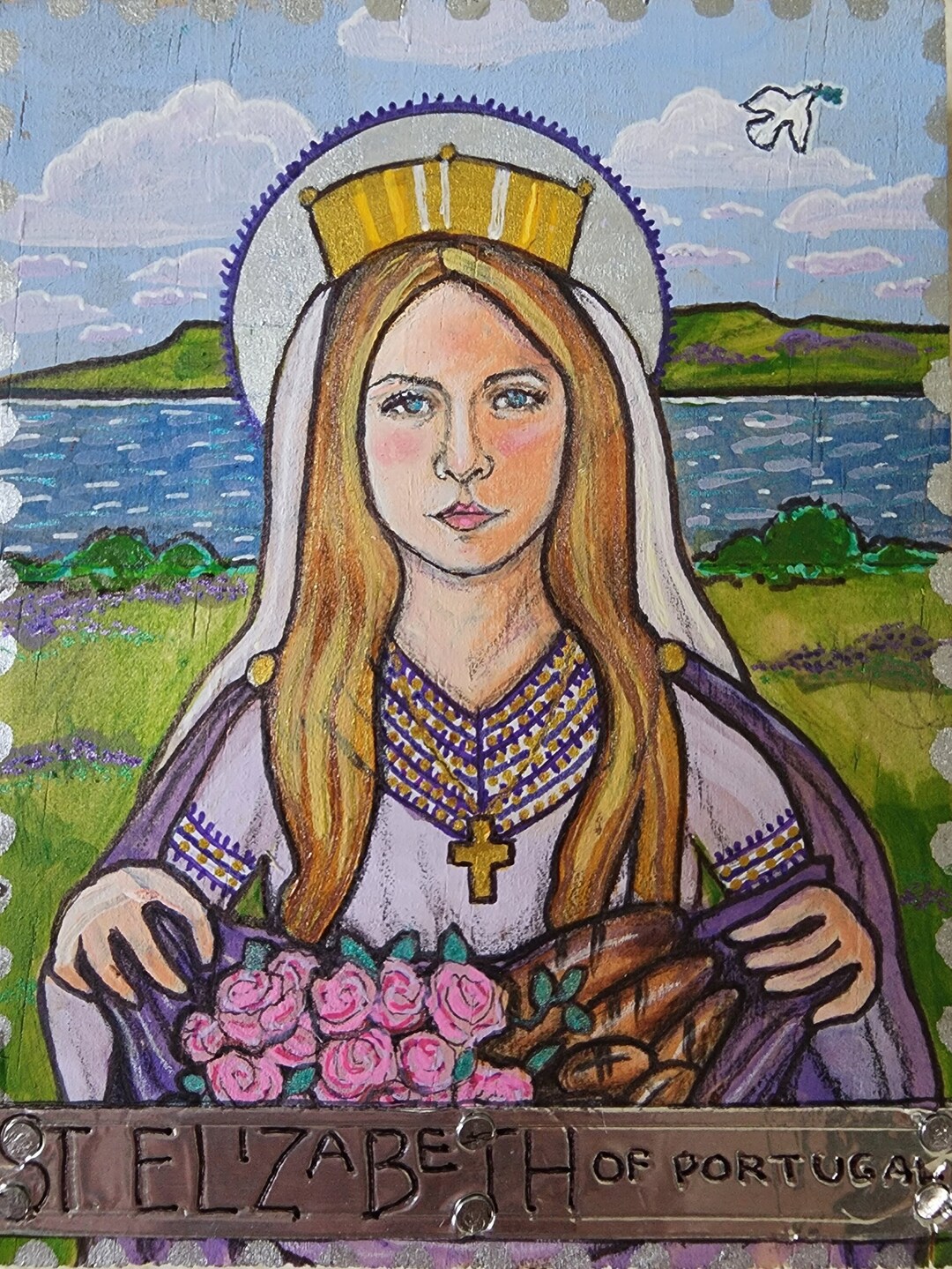 St. Elizabeth of Portugal Icon - Etsy