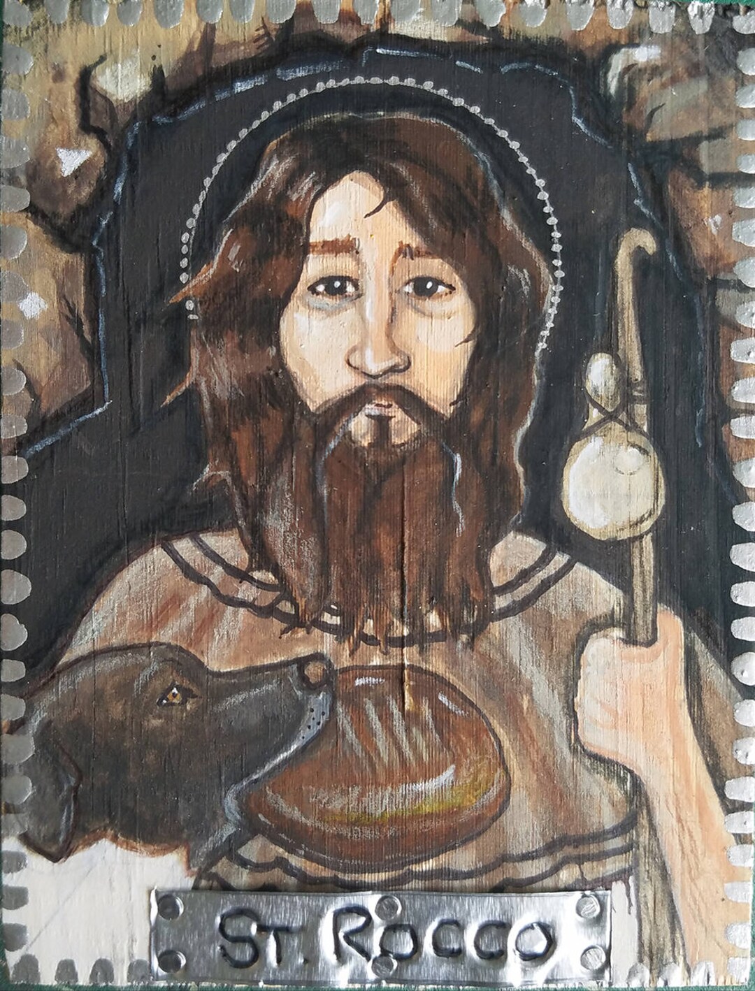 St. Rocco Icon - Etsy