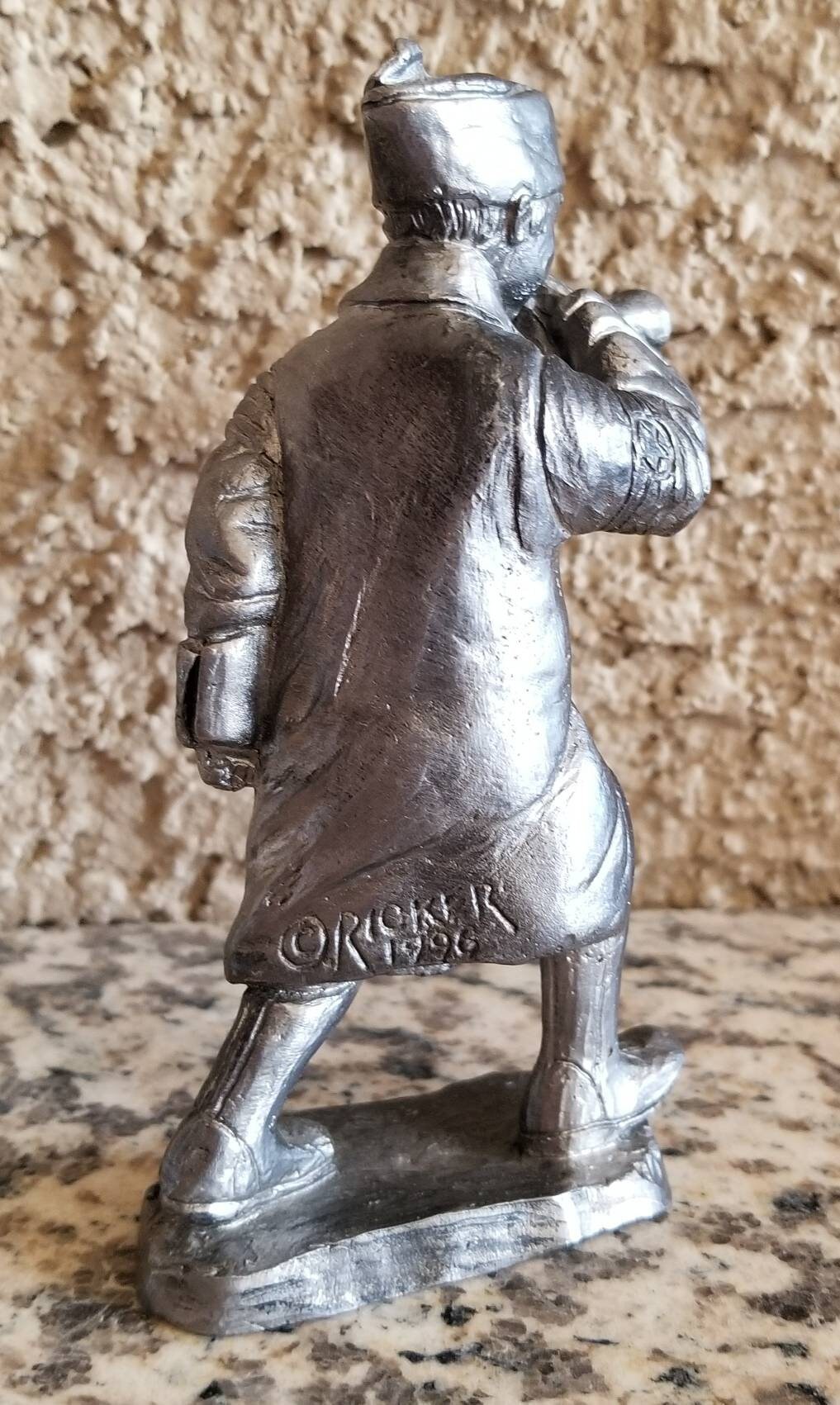 Vintage Michael Ricker Pewter Sculpture - Etsy
