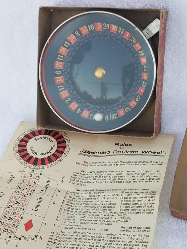 Toy Roulette Wheel - Etsy