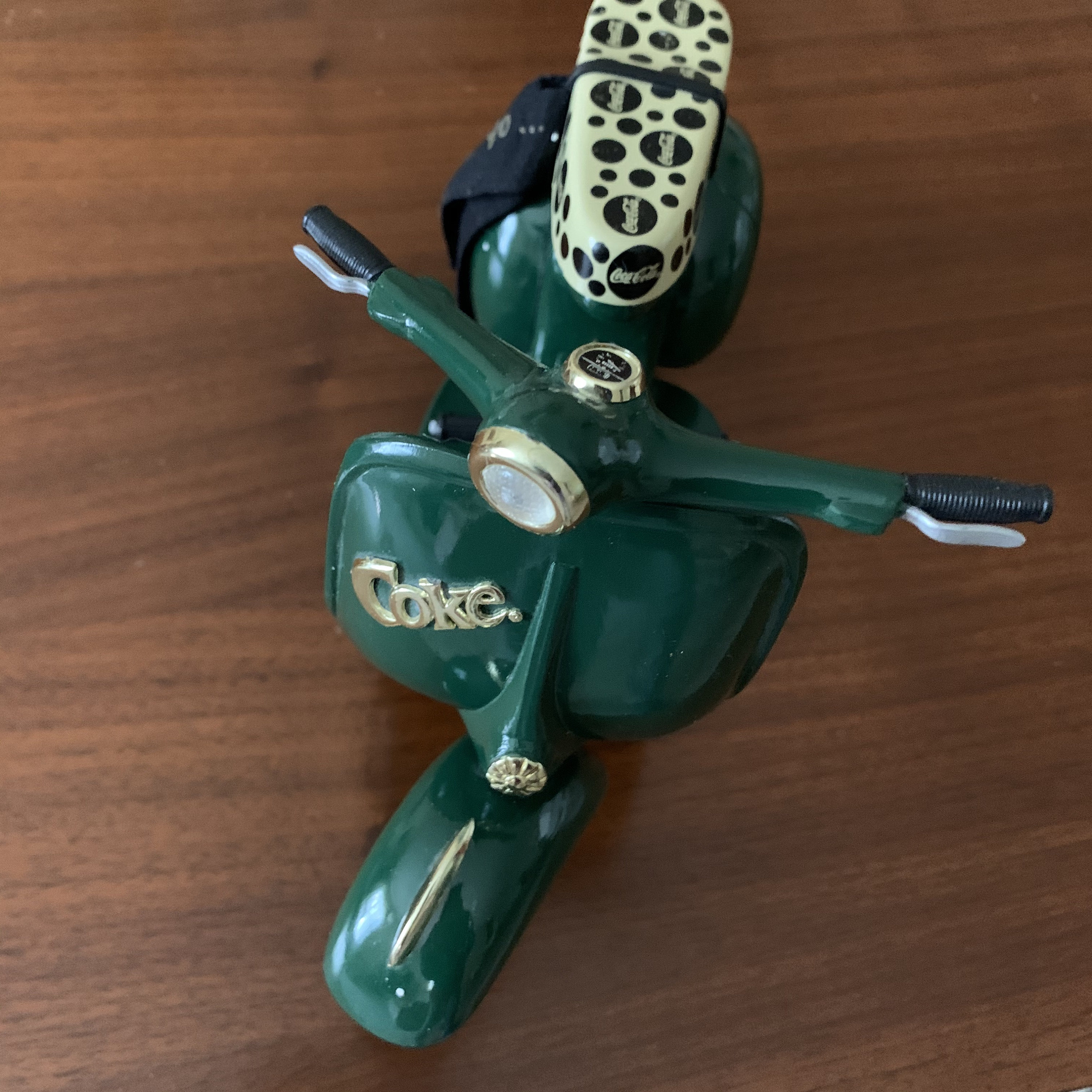 Vintage Coca-cola Collectible Miniature Motor Scooter - Etsy