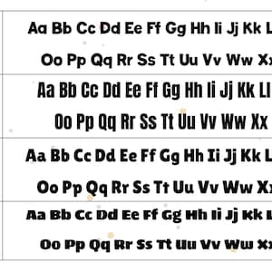 Custom 5 Inch Bulletin Board Letters — Personalized Die-cut Classroom ...