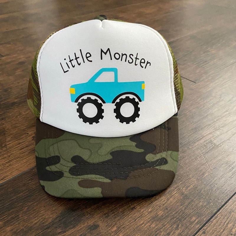 Green Monster Hat - Etsy
