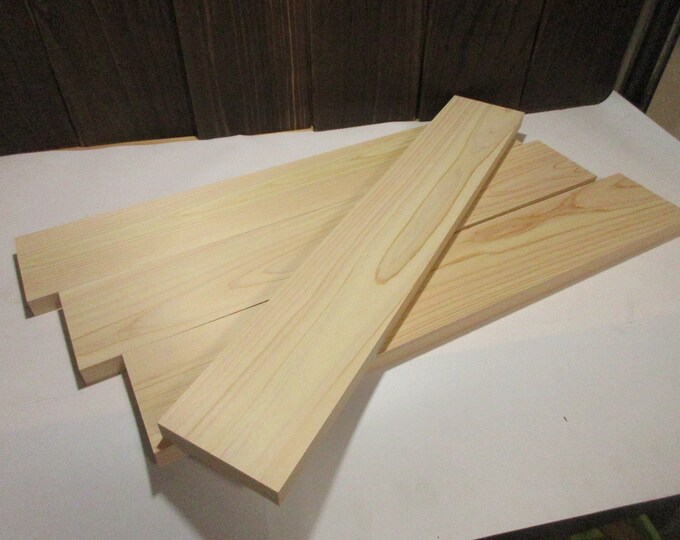 Hinoki Board/ Grade A / Japanese Cypress/ 20 × 100 × 600 Mm/ 4 Boards ...