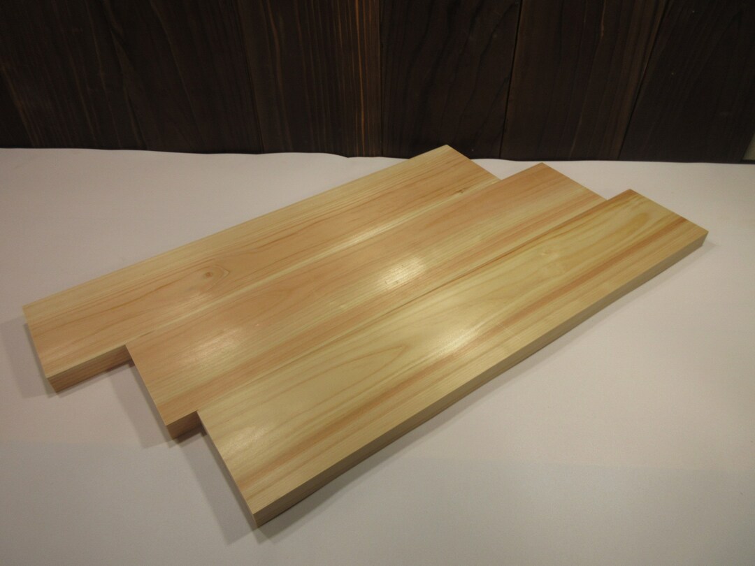No.3 As-is: Hinoki Assortment / Hinoki Boards / T20 Mm X W100mm L 500 ...