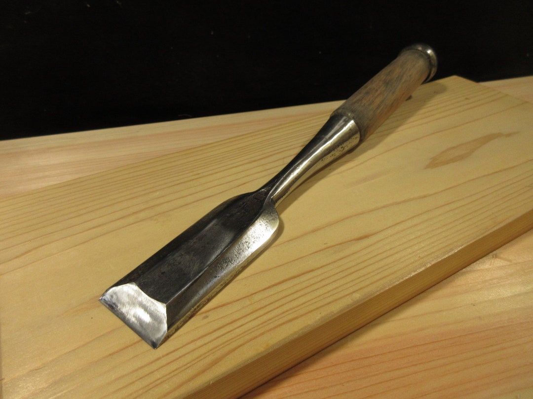 OLD / Japanese Chisel / Light Mortise Chisel / 34 Mm 290 Mm - Etsy