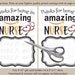 Nurse Gift Card Holder PRINTABLE INSTANT DOWNLOAD, Nurse Card, Nurse ...