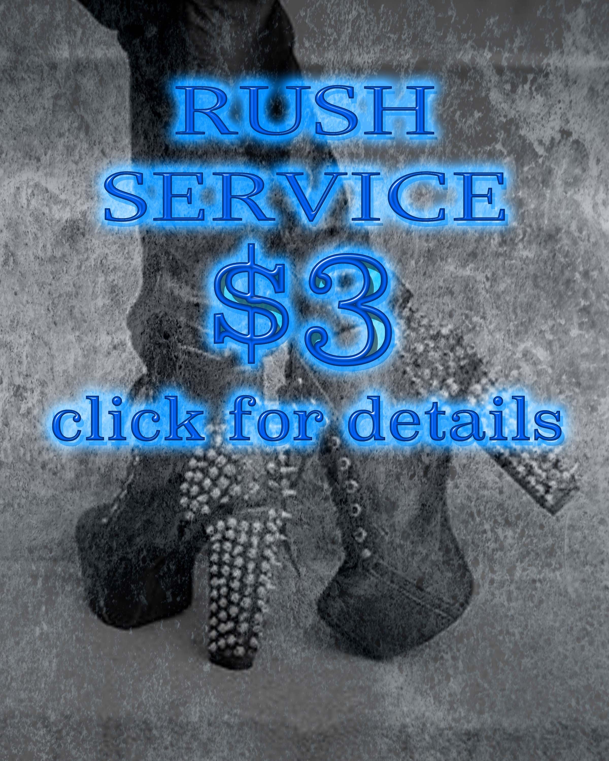 Rush Service Rush Order Rush Processing Fast Service Last | Etsy