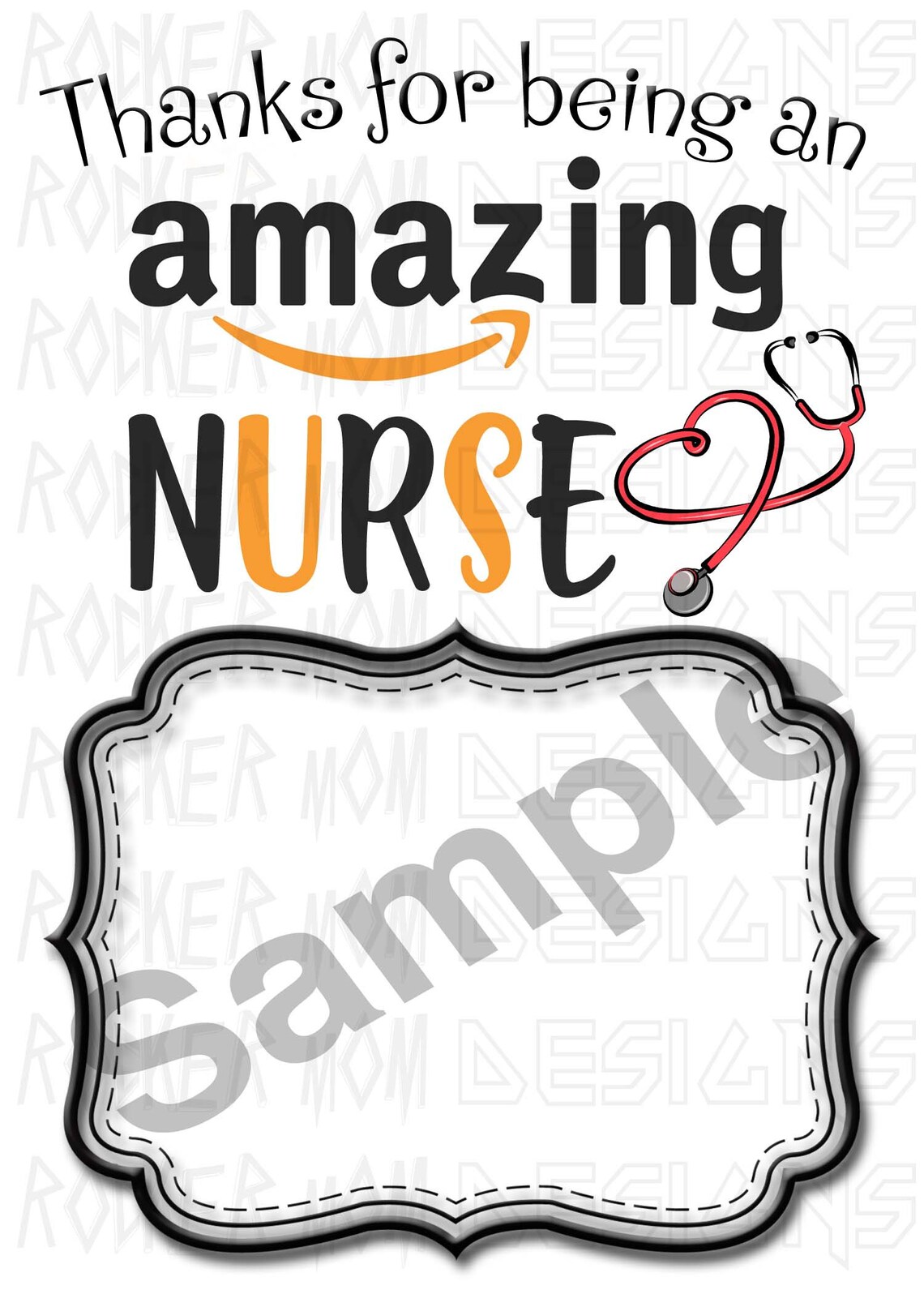 Nurse Gift Card Holder PRINTABLE INSTANT DOWNLOAD Nurse Card | Etsy