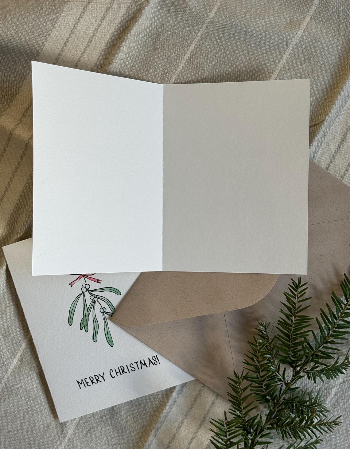 Hand-painted Watercolor Christmas Cards – Holiday Greeting Set - Etsy