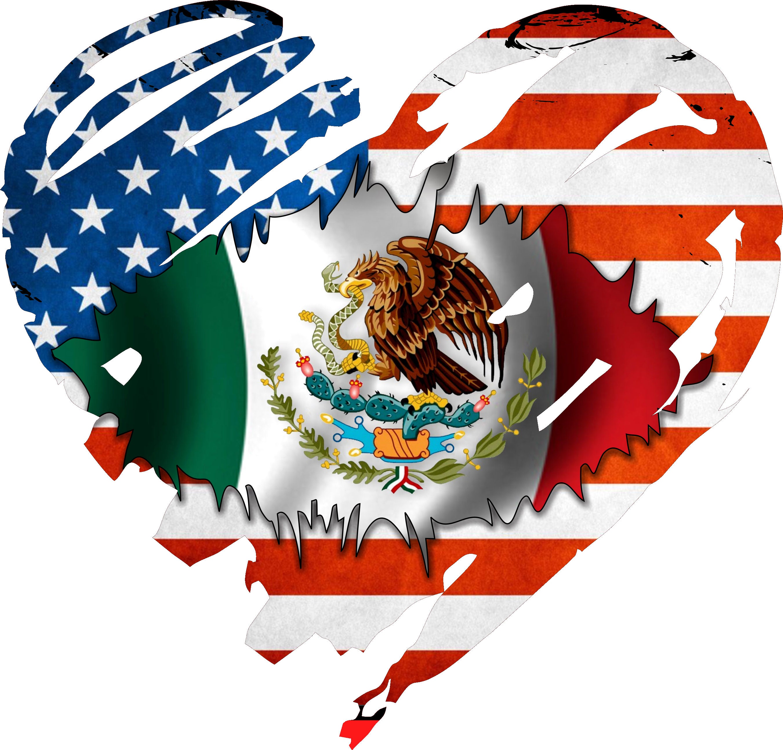 Mexican American Png Digital File Digital Print - Etsy