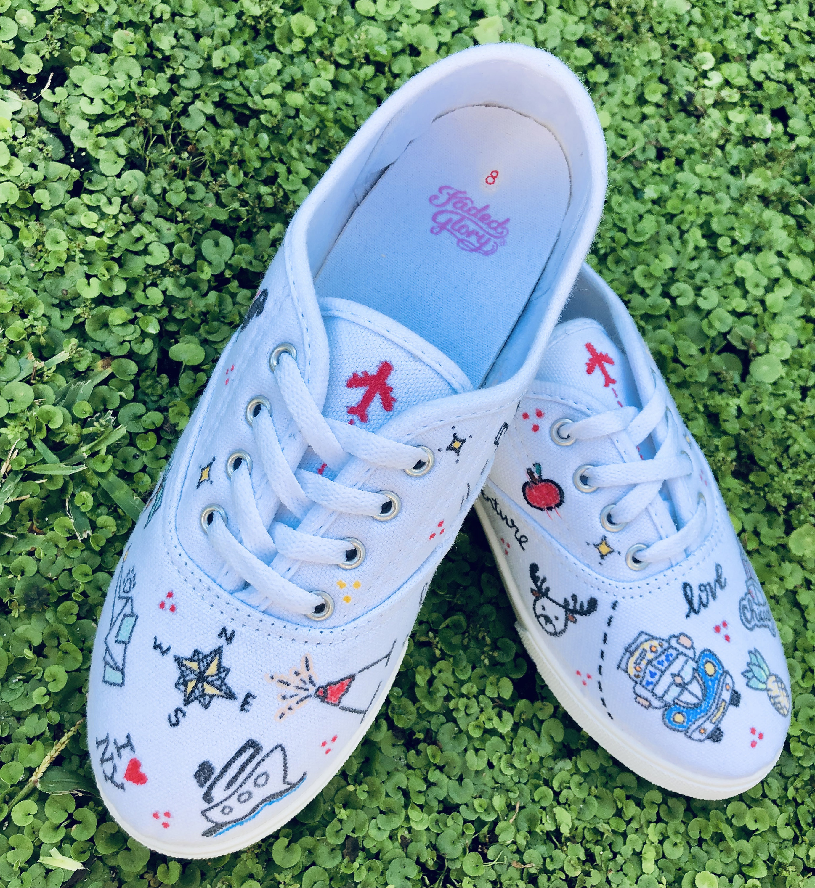 Custom Painted Shoes Made to Order Custom Shoes | Etsy