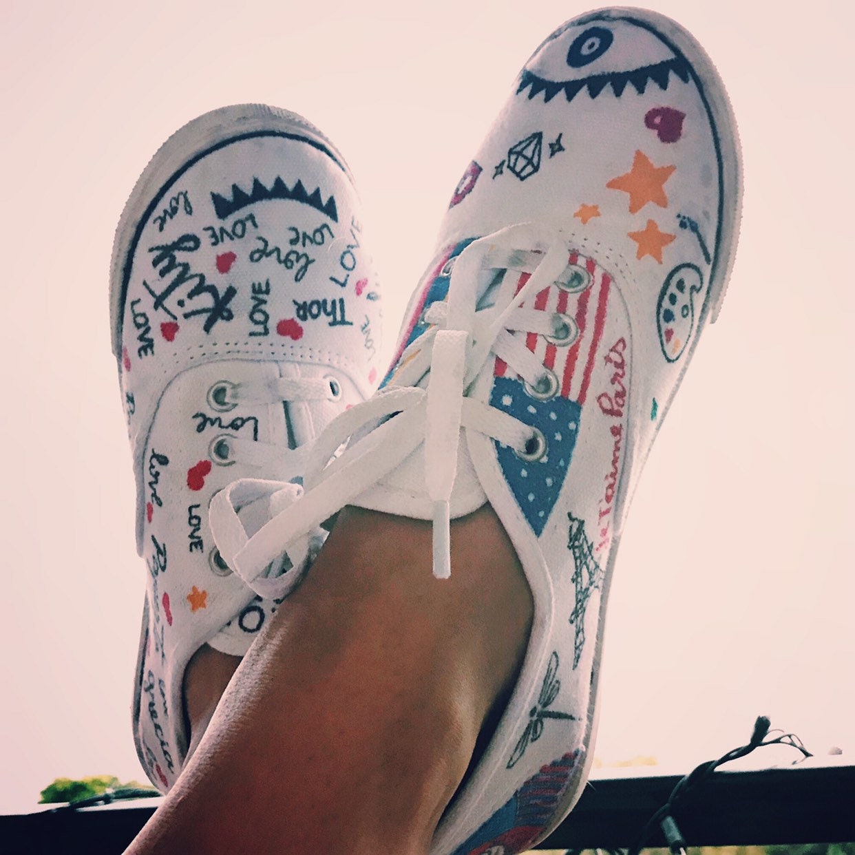 Custom Painted Shoes Made to Order Custom Shoes | Etsy