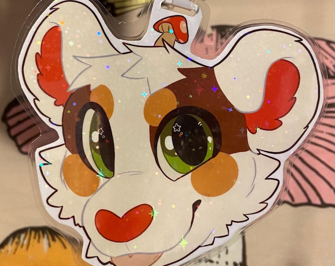 Custom Fursona Badge ! READ DESC. - Etsy