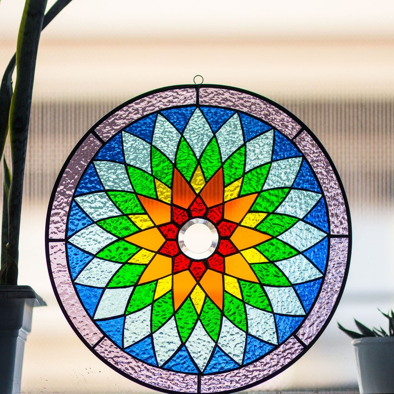 Chakra Stained Glass - Etsy