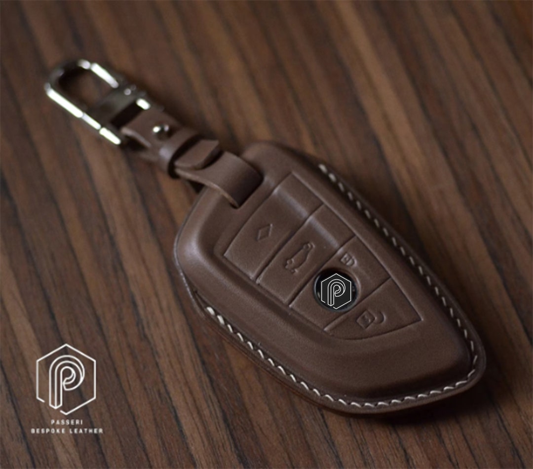 Leather Keycase for BMW, X5 X6 Leather Keycase, Leather Car Key Pouch ...