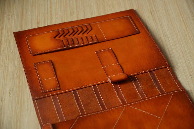 Leather Document Folder - Etsy