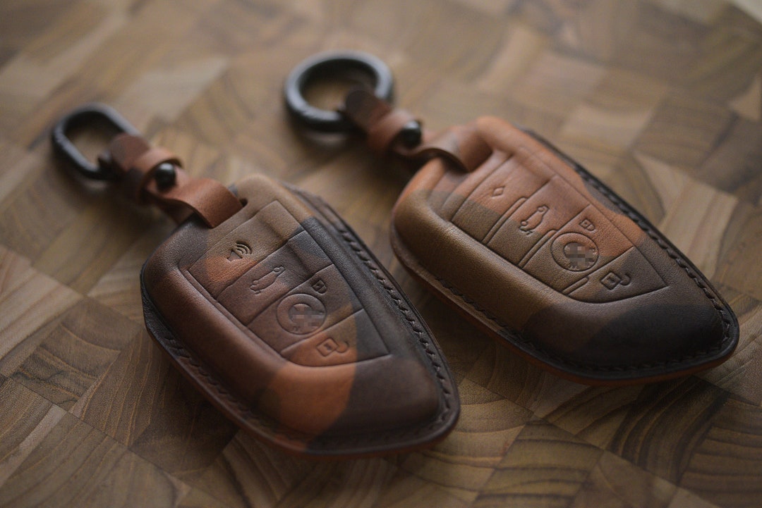Key Fob Cover for BMW I4 Keys, BMW I4 Key Chain, Handcraft Camoglage ...