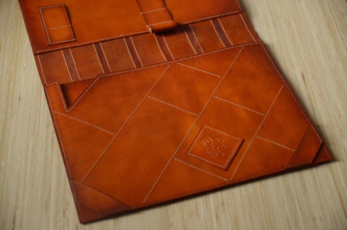 Leather Document Folder | Etsy