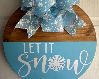 Welcome | Winter | Cold | Snow | Welcome Sign | Door Hanger | Wood Sign ...