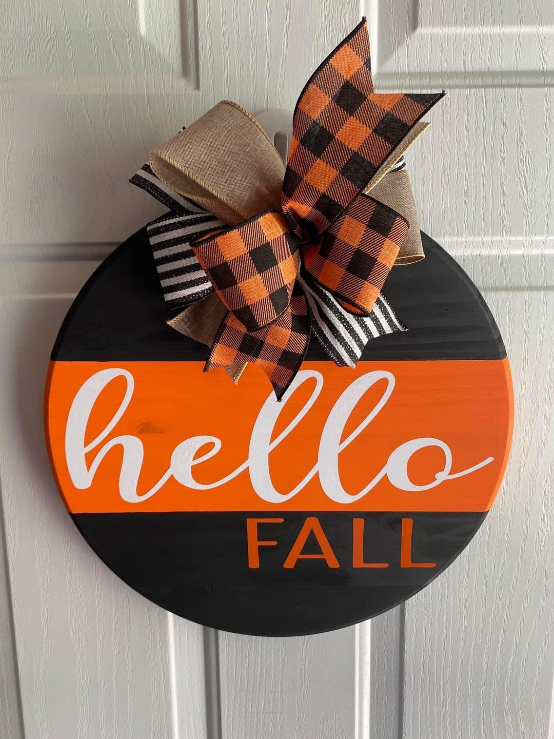 Fall | Welcome Sign | Hello | Autumn | Leaves | Orange | Harvest ...