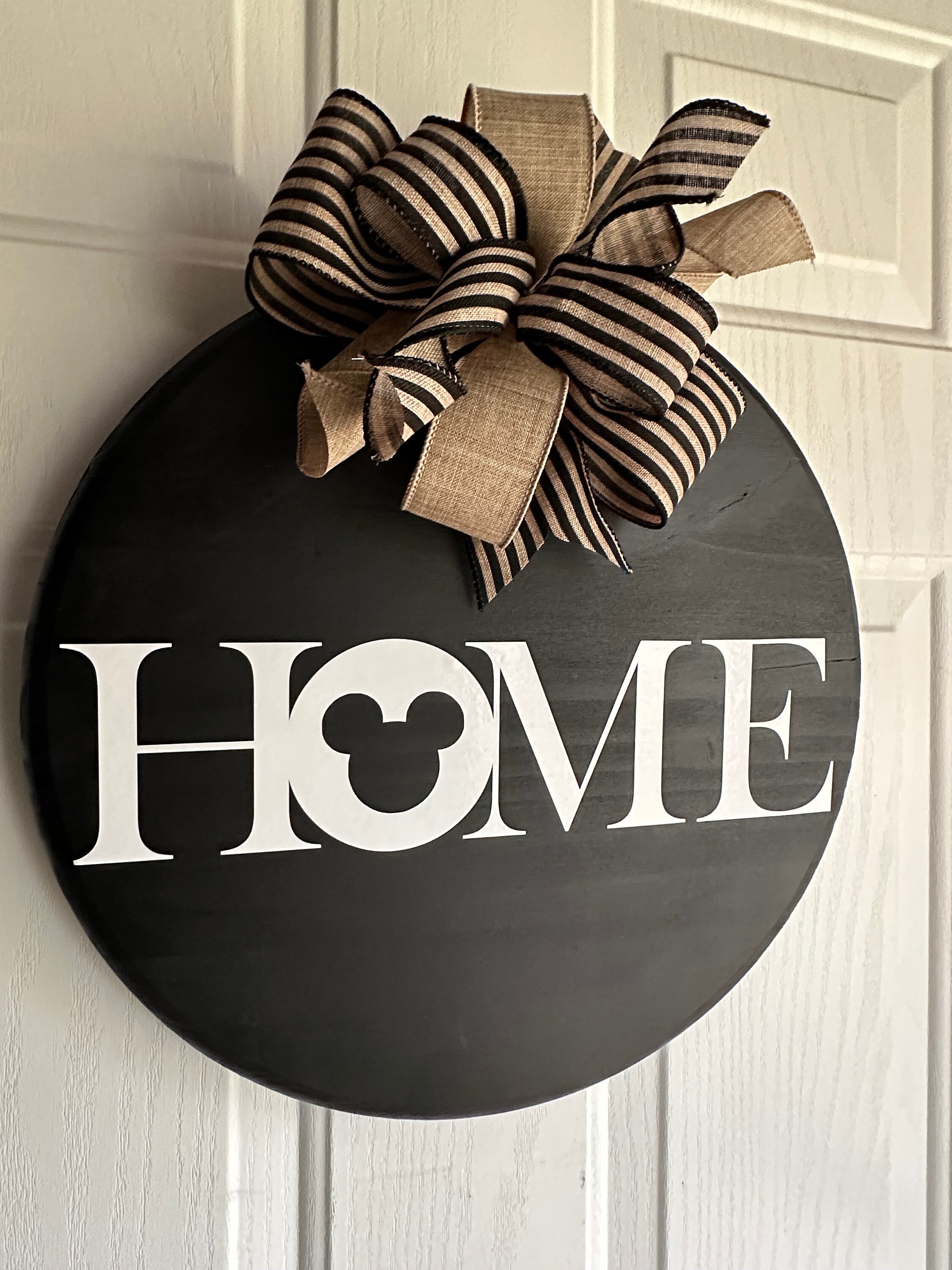 Welcome Sign | Mickey Mouse | Door Hanger | Wood Sign | Front Door ...