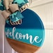Turtle | Welcome Sign | Door Hanger | Wood Sign | Welcome | Front Door ...