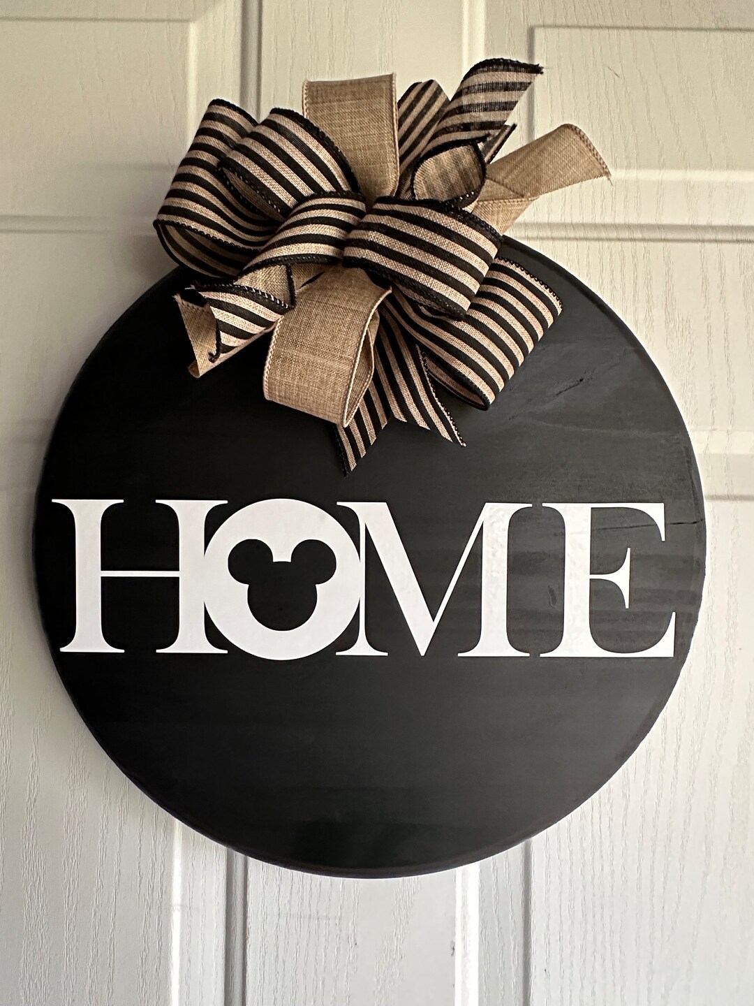 Welcome Sign | Mickey Mouse | Door Hanger | Wood Sign | Front Door ...