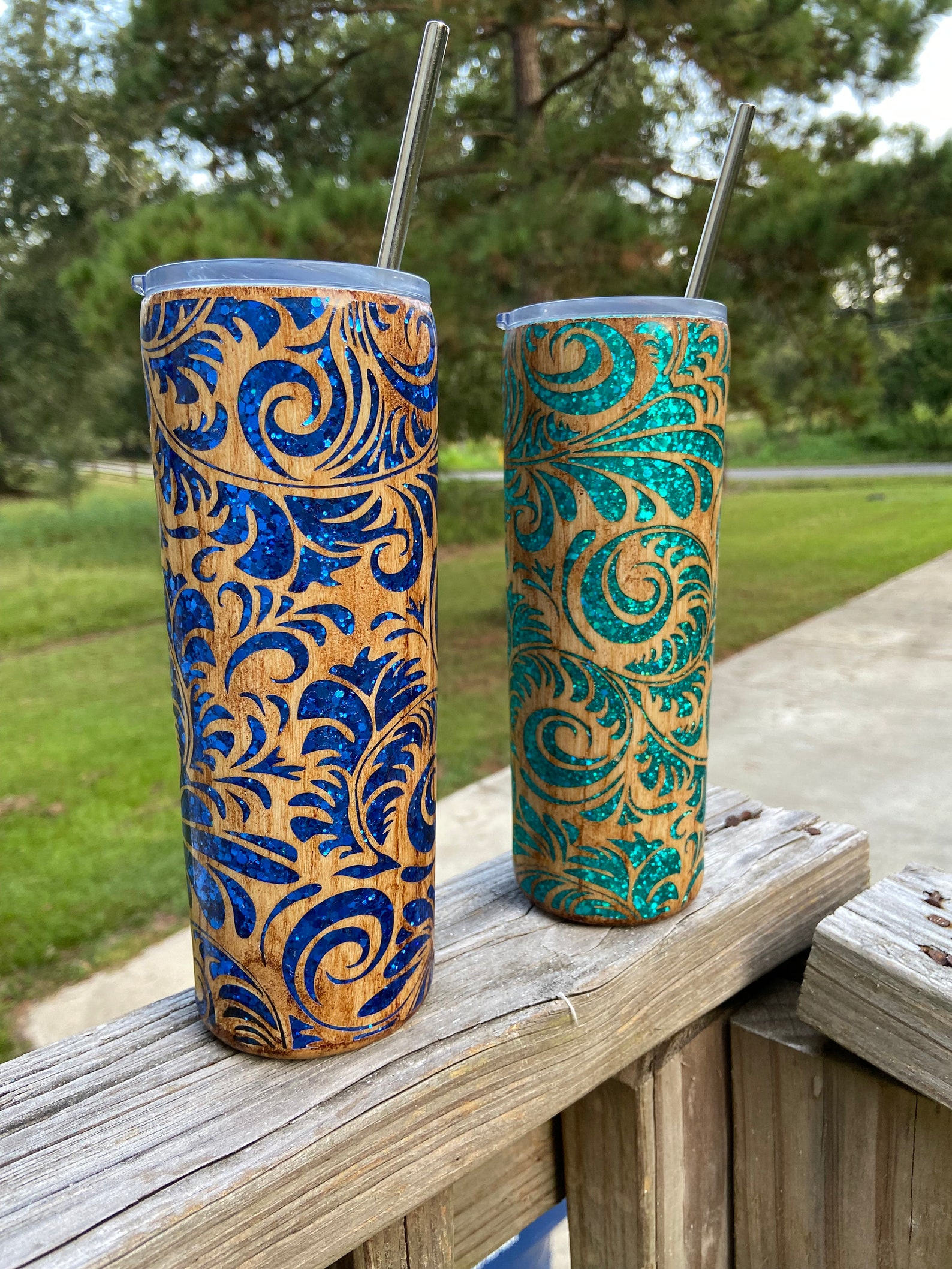 Western Epoxy Tumbler - Etsy