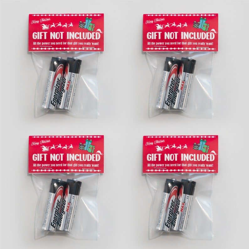 Gift Not Included LOL Funny Christmas Gag Gift Gift for Any - Etsy