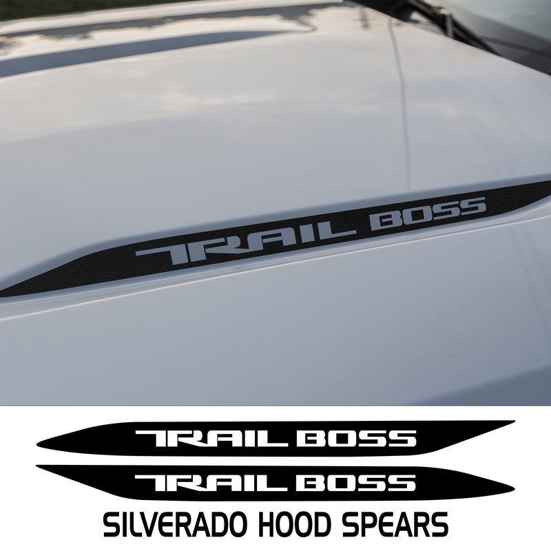 Trail Boss Hood Decal - Etsy