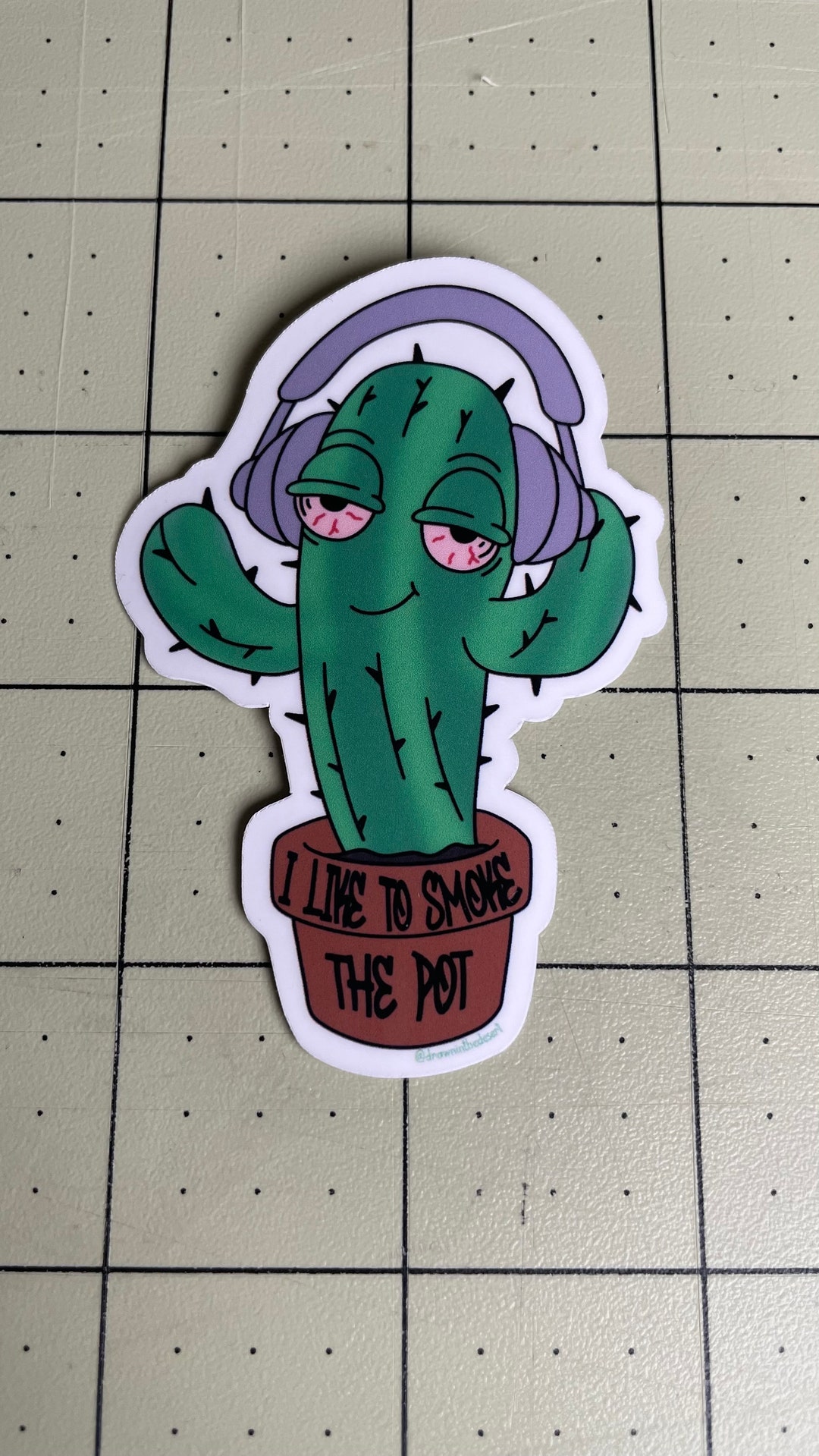 Funny Stoner Sticker - Etsy