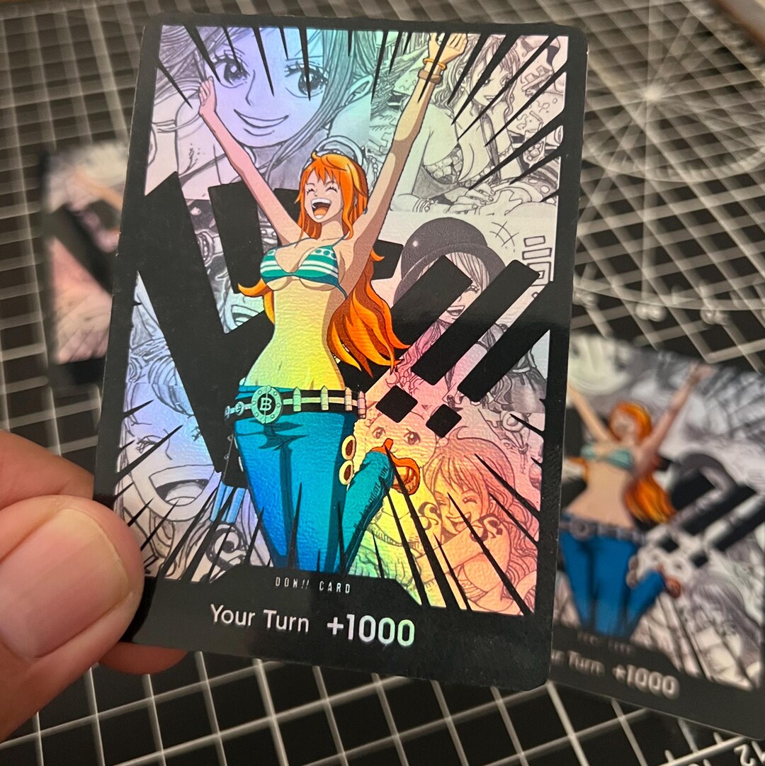 Holographic OPTCG One Piece Nami Don!! Proxy - Etsy