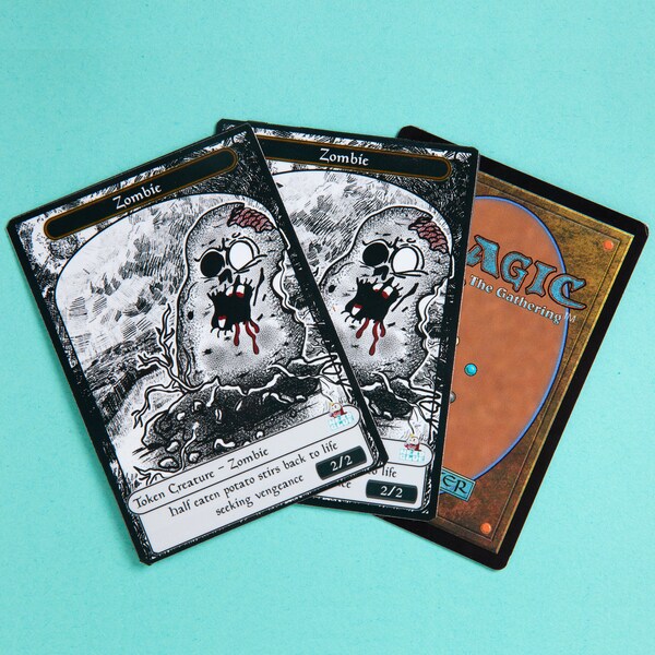 Zombie Decayed Token - Etsy
