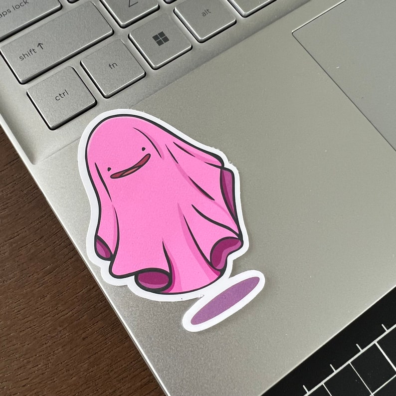 Halloween Ditto Ghost Die Cut Vinyl Sticker Set3 I Normal Type I Laptop ...