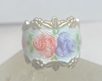 Guilloche Ring - Etsy